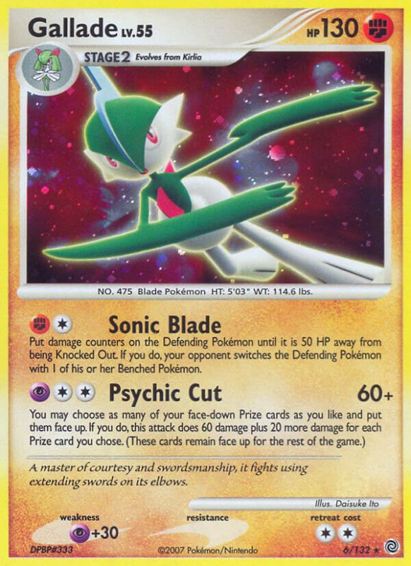 Check de actuele waarde van je Gallade 6/132 kaart uit de Secret Wonders set.