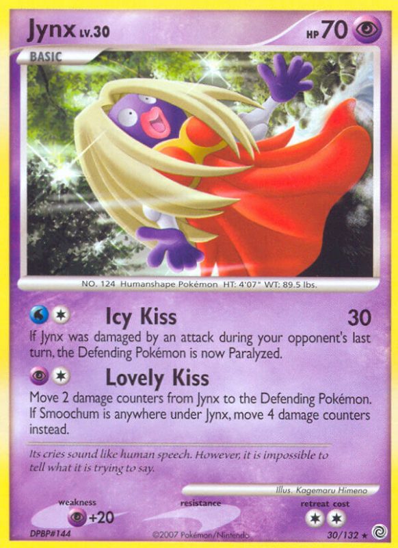 Check de actuele waarde van je Jynx 30/132 kaart uit de Secret Wonders set.
