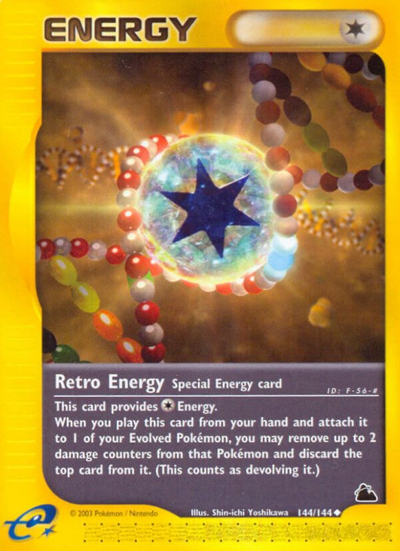 Check de actuele waarde van je Retro Energy 144/144 kaart uit de ...