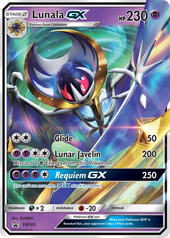 Check de actuele waarde van je Lunala-GX 172/156 kaart uit de Ultra Prism set.