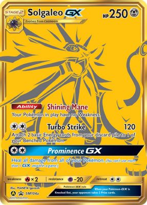 Check de actuele waarde van je Solgaleo-GX 173/156 kaart uit de Ultra Prism set.
