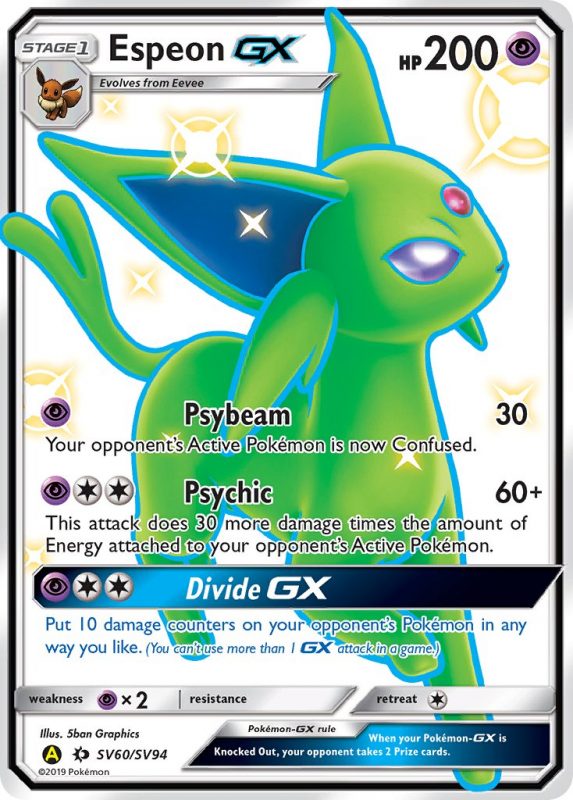 Check de actuele waarde van je Espeon-GX SM35 kaart uit de Sun Moon Promos set.