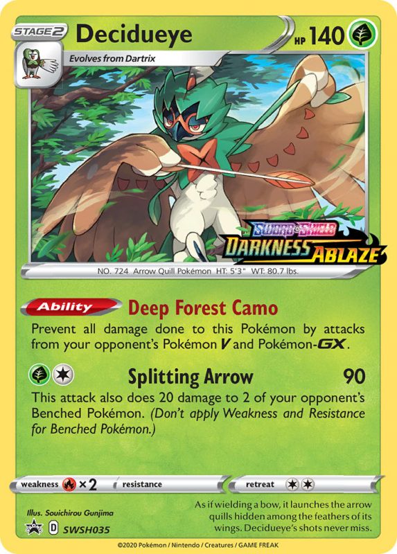 Check de actuele waarde van je Decidueye 013/189 kaart