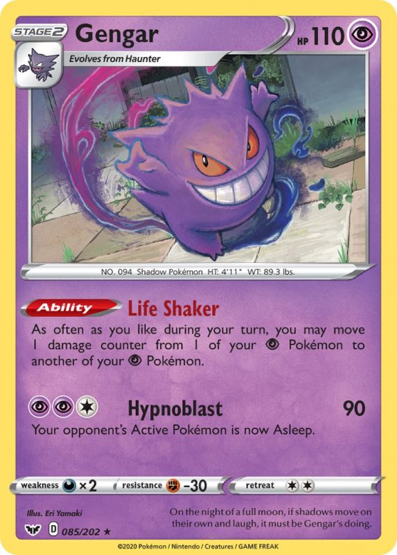 Check de waarde van je Gengar uit de Generations set