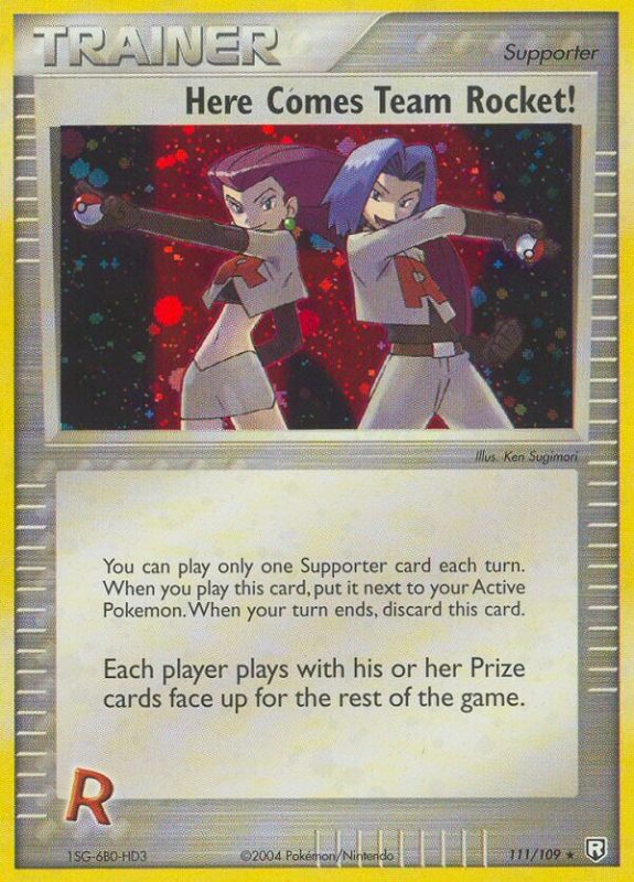 Check de actuele waarde van je Here Comes Team Rocket! 113/108 kaart uit de Evolutions set.