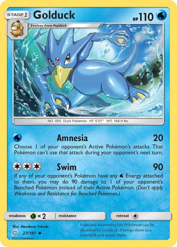 Check de actuele waarde van je Golduck 27/181 kaart uit de Team Up set.