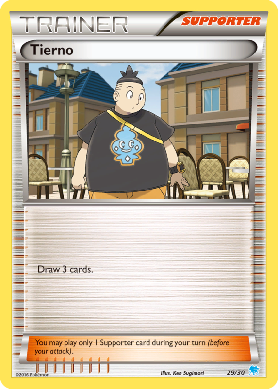 Wat is Tierno 29/30 uit XY Trainer Kit Suicine waard? - Pokemonkaart.nl