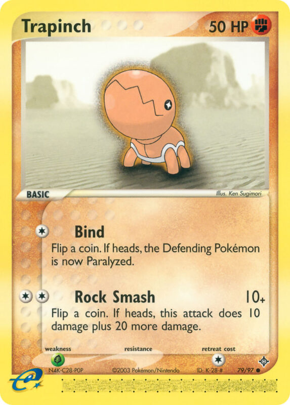 Check de actuele waarde van je Trapinch 79/97 kaart