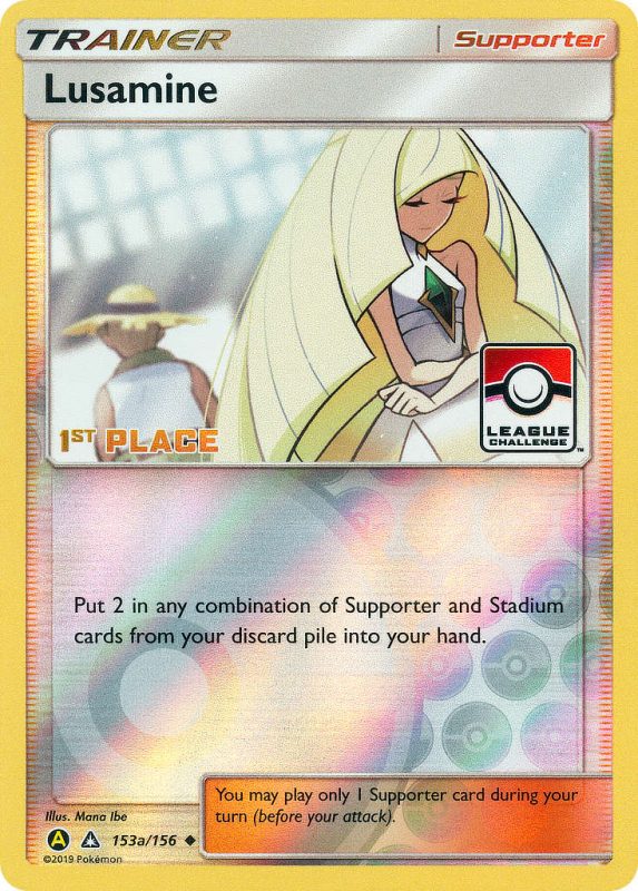 Check de actuele waarde van je Lusamine 153a/156 kaart uit de Ultra Prism set.