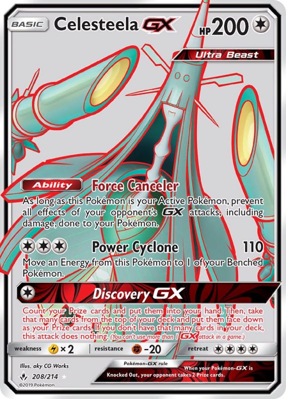 Check de actuele waarde van je Celesteela-GX 208/214 kaart uit de Unbroken Bonds set.