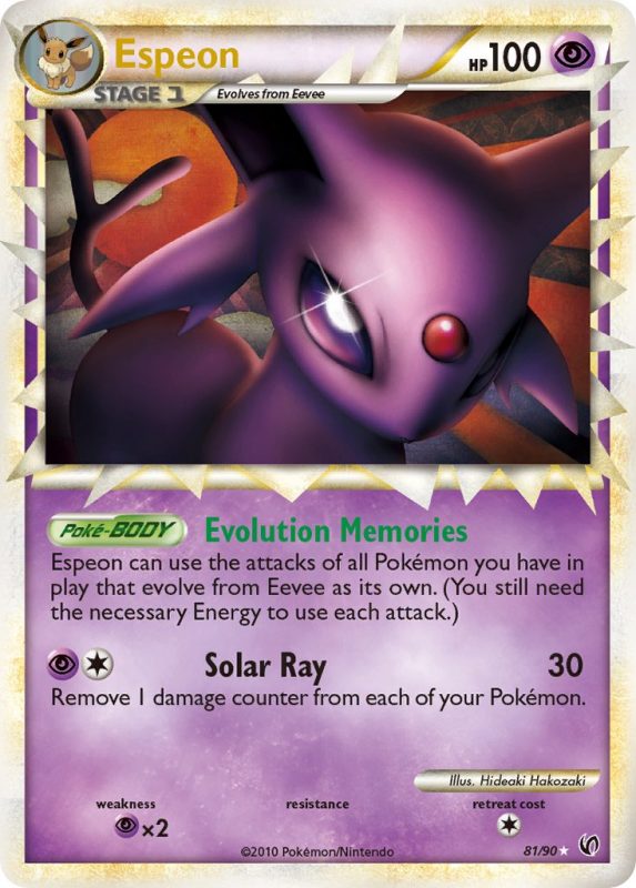 Check de actuele waarde van je Espeon 81/90 kaart uit de Undaunted set.