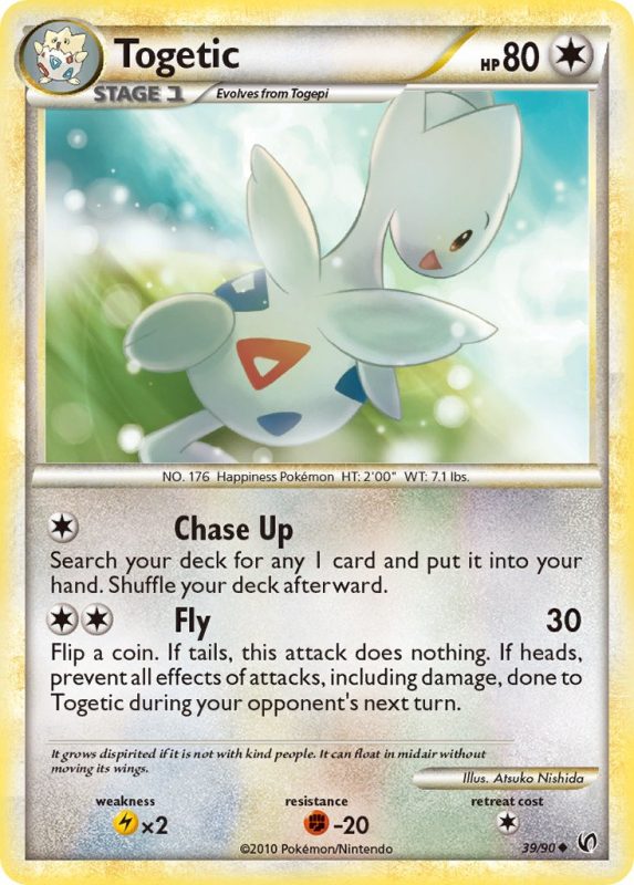 Check de actuele waarde van je Togetic 39/90 kaart uit de Undaunted set.