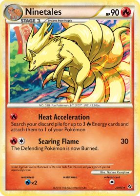 Check de actuele waarde van je Ninetales 15/108 kaart uit de Evolutions set.