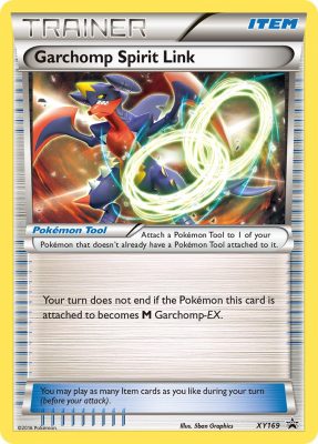 Check de actuele waarde van je Garchomp Spirit Link XY169 kaart uit de XY Promos set.