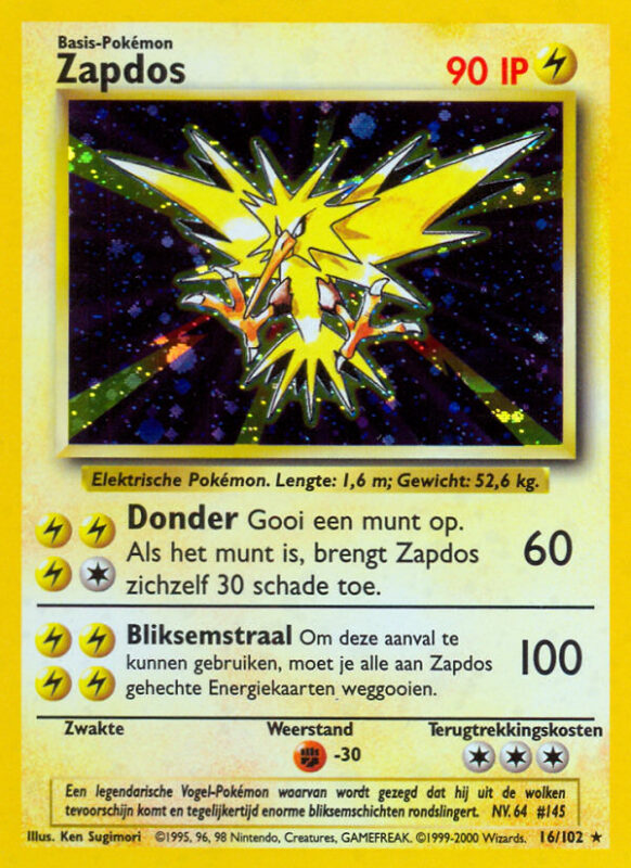 Check de actuele waarde van je Base Set NL Pokemon kaarten