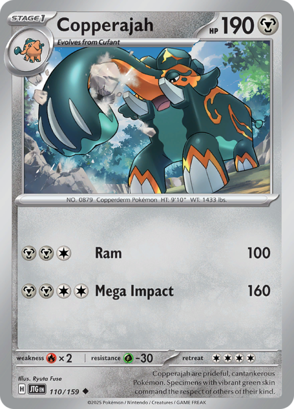 Wat is Copperajah 110/159 uit Journey Together waard? - Pokemonkaart.nl