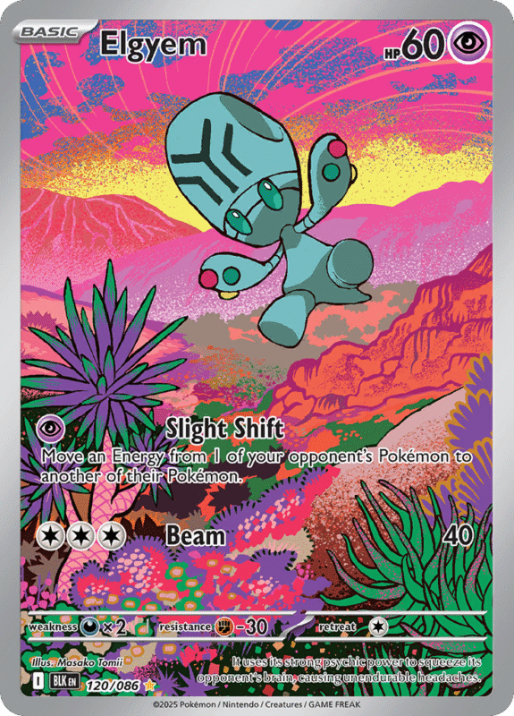 Wat is Elgyem 120/086 uit Black Bolt waard? - Pokemonkaart.nl