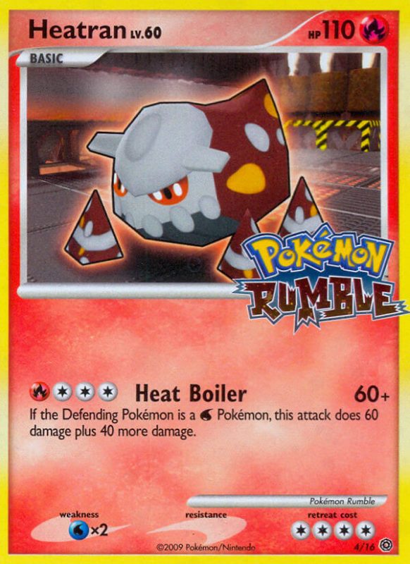 Check de actuele waarde van je Heatran 4/16 kaart uit de Rumble set.