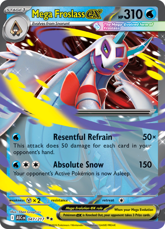 Wat is Mega Froslass ex 047/217 uit Ascended Heroes waard ...