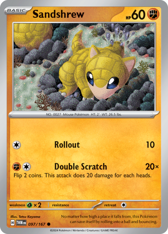Wat is de Sandshrew Pokemonkaart waard? - Pokemonkaart.nl