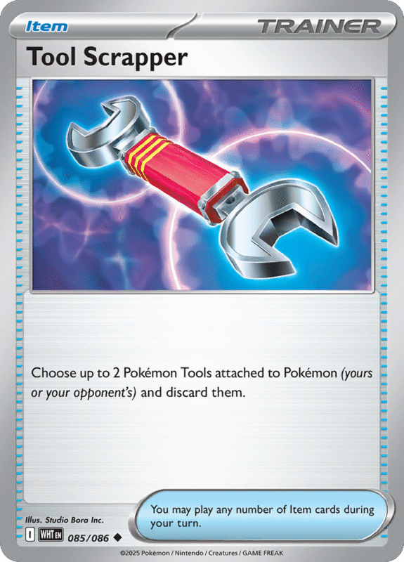 Wat is Tool Scrapper 085/086 uit White Flare waard? - Pokemonkaart.nl